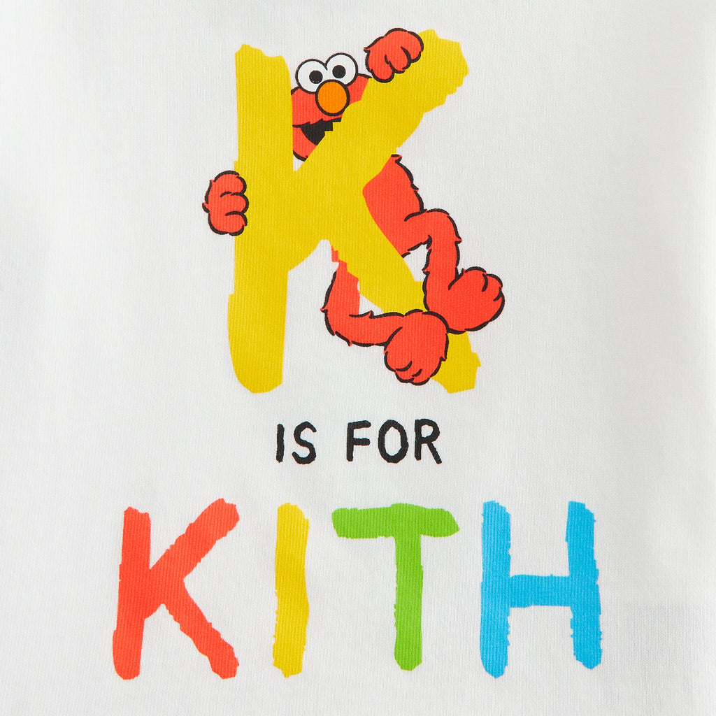 Kith Baby for Sesame Street Book Tee - White – Kith Canada