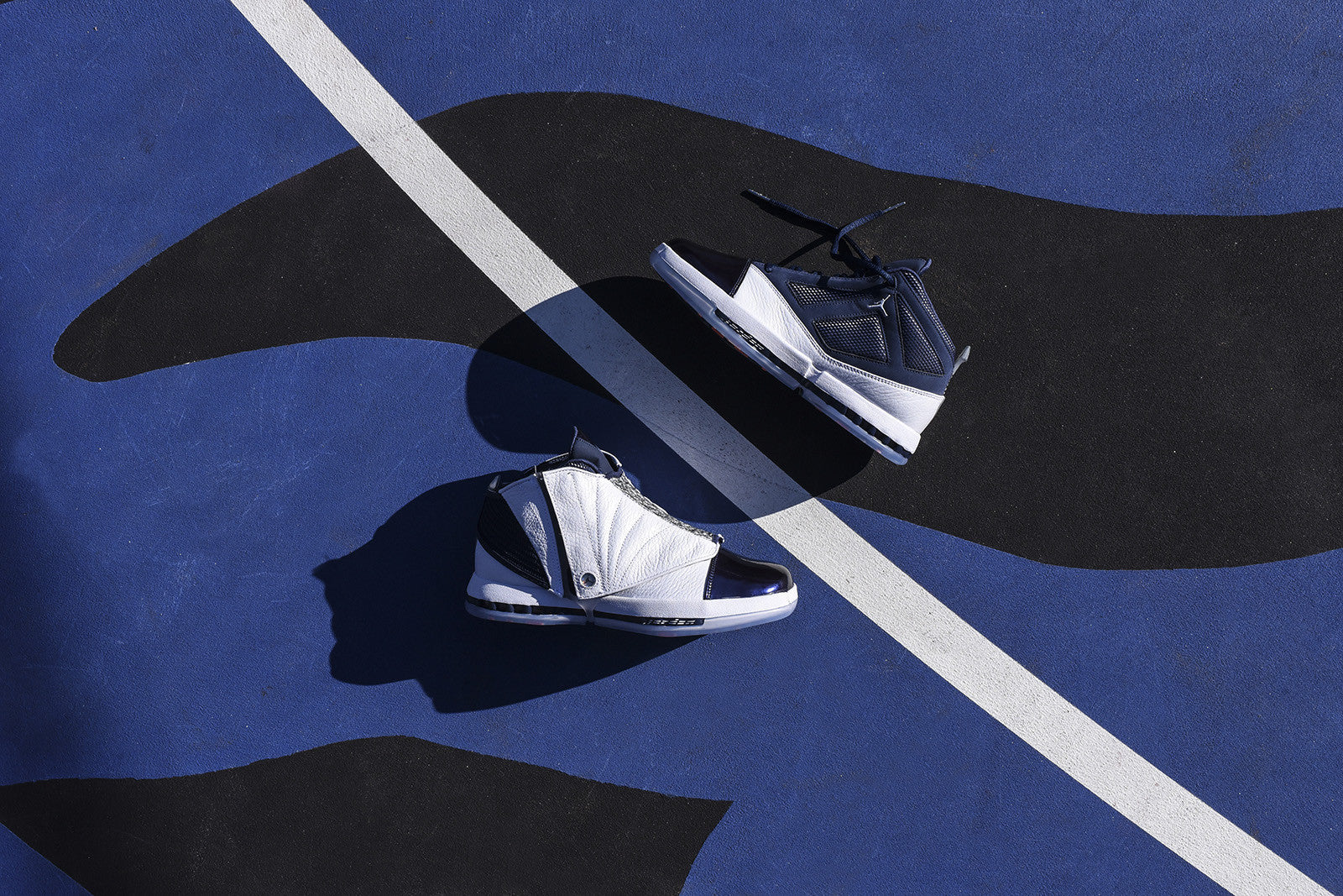 Nike Air Jordan 16 Retro - White / Midnight Navy – Kith Canada