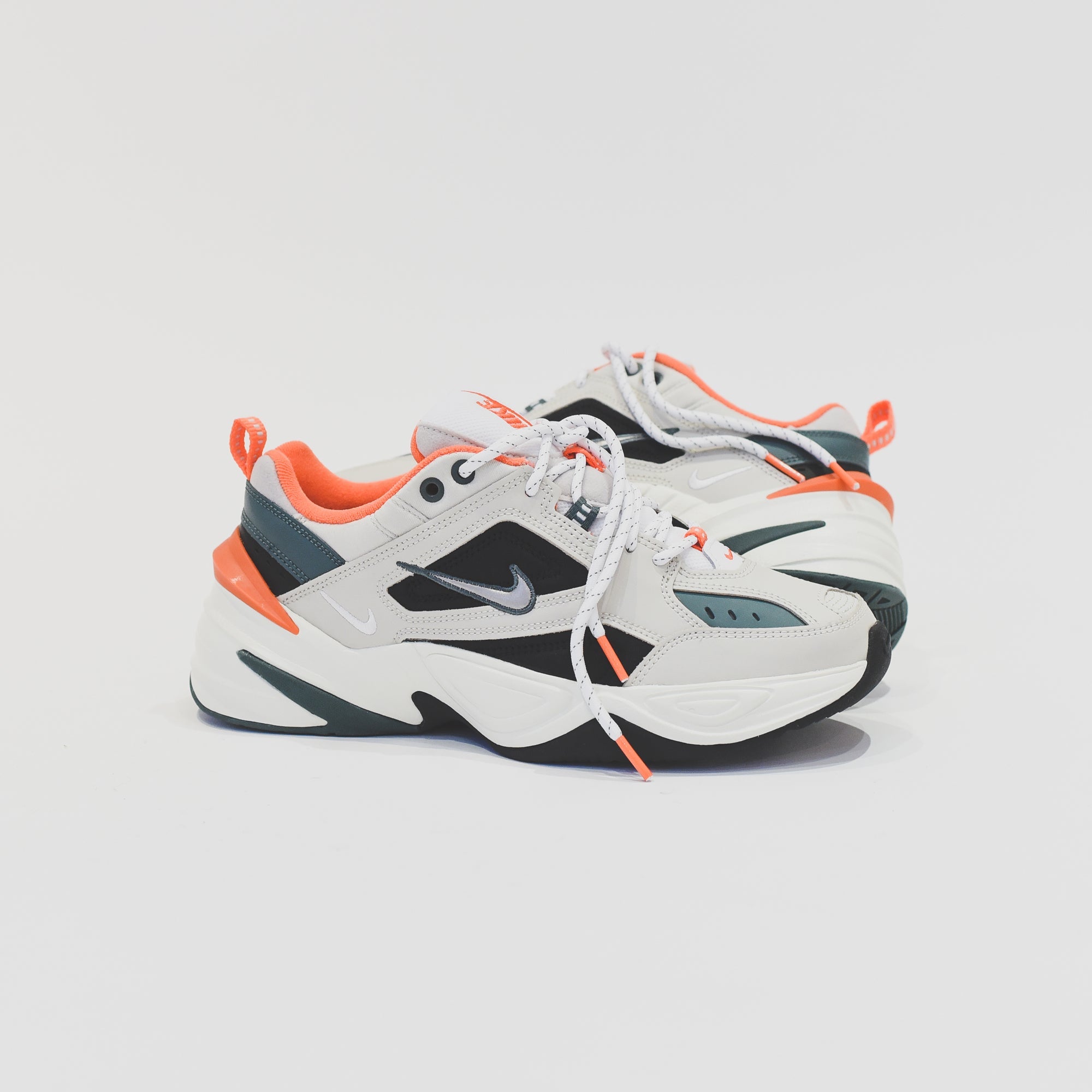 Nike M2K Tekno - Light Bone / Metallic Silver / Turf Orange – Kith Canada