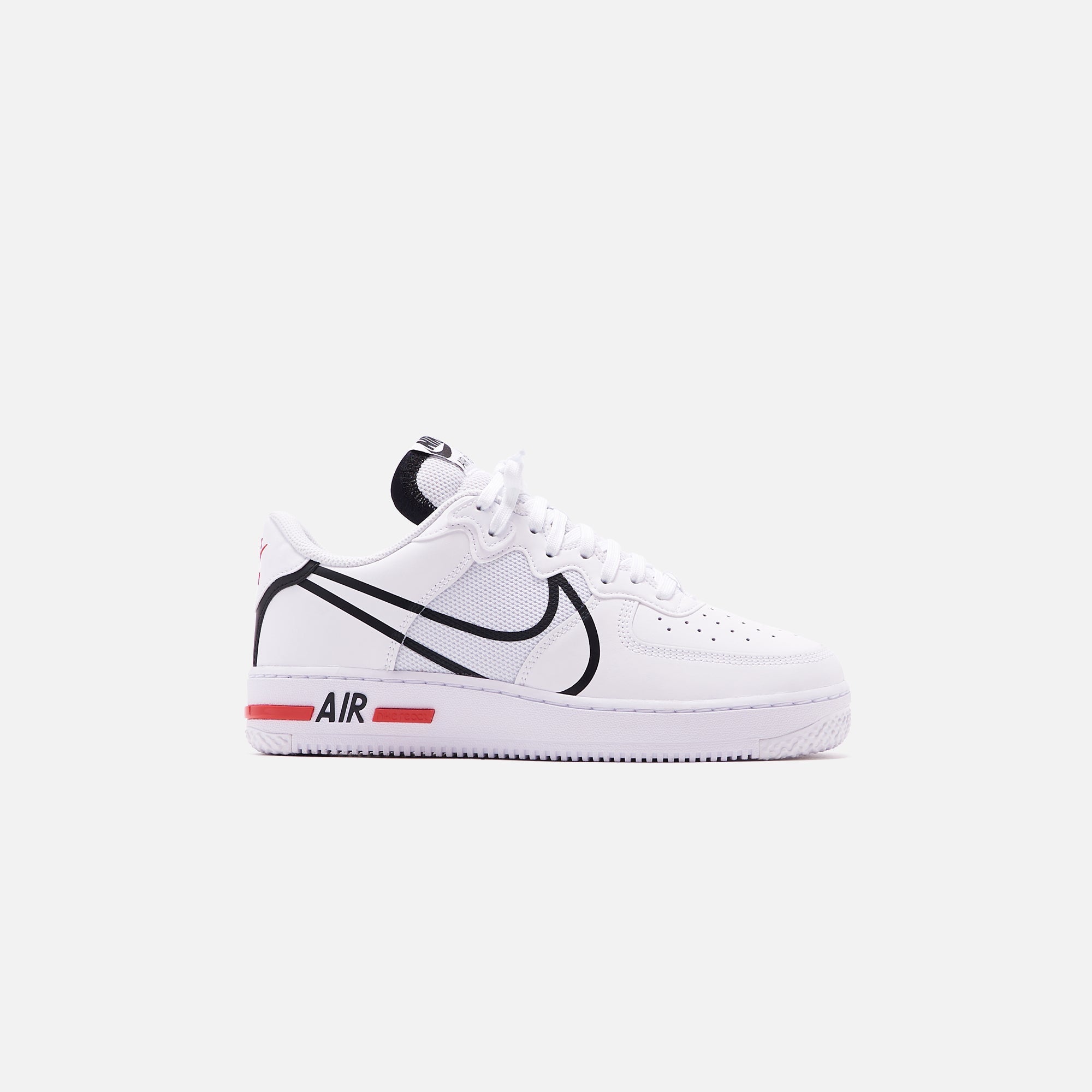 Nike Air Force 1 React - White / Black / University Red – Kith Canada