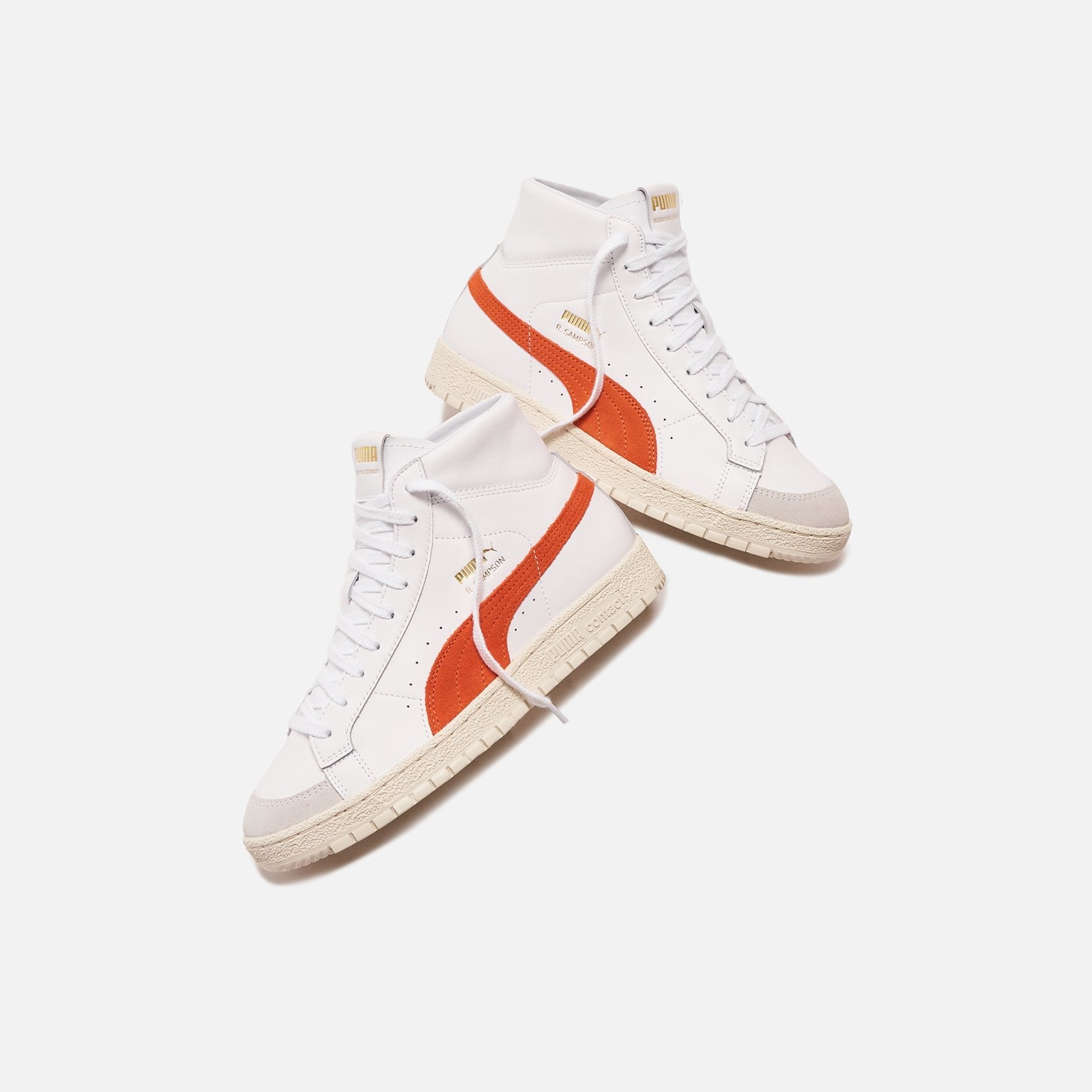 Puma Ralph Sampson 70 Mid OG - Puma White / Tigerlily – Kith Canada