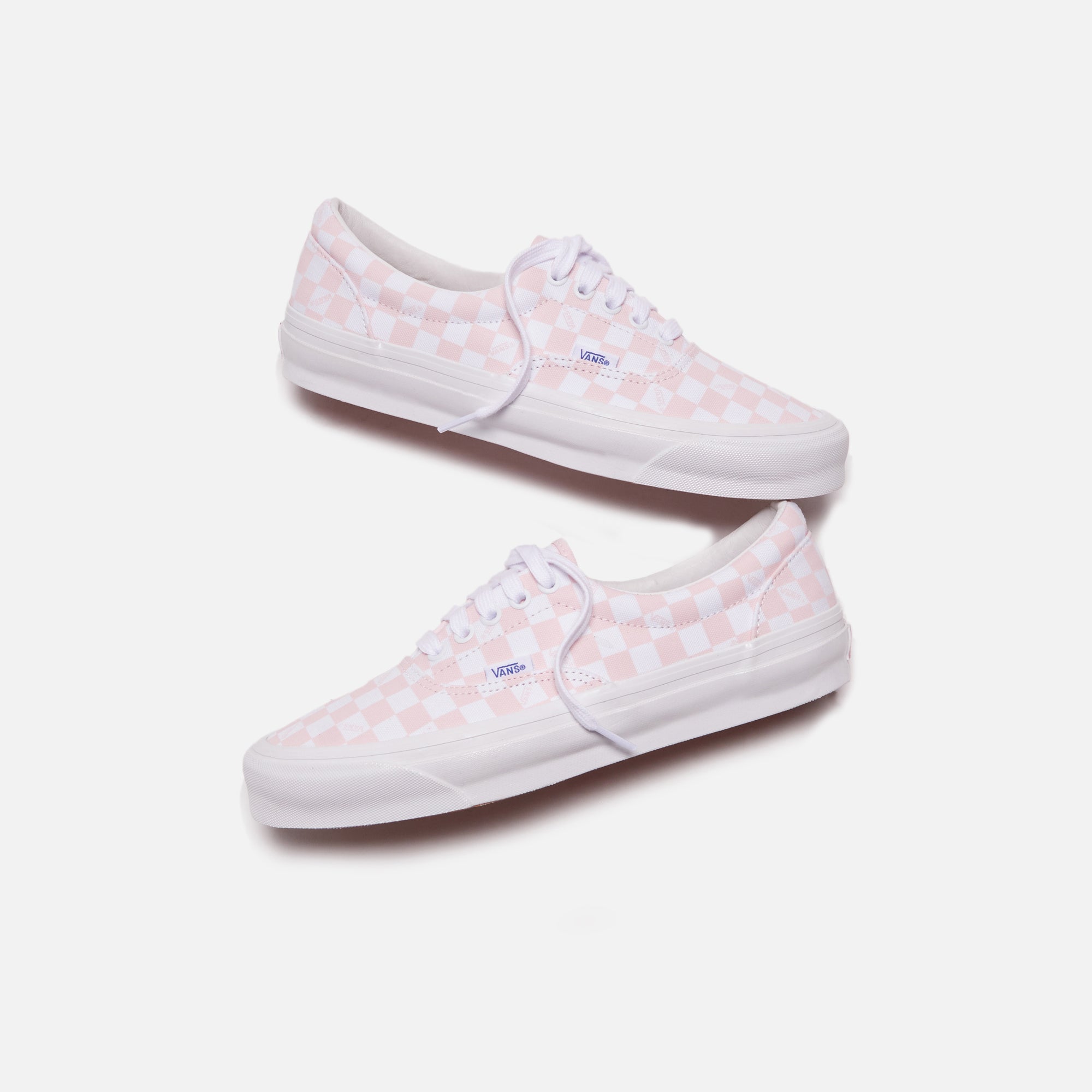 Vans U Og Era Lx Checkerboard - Logo / Blush – Kith Canada