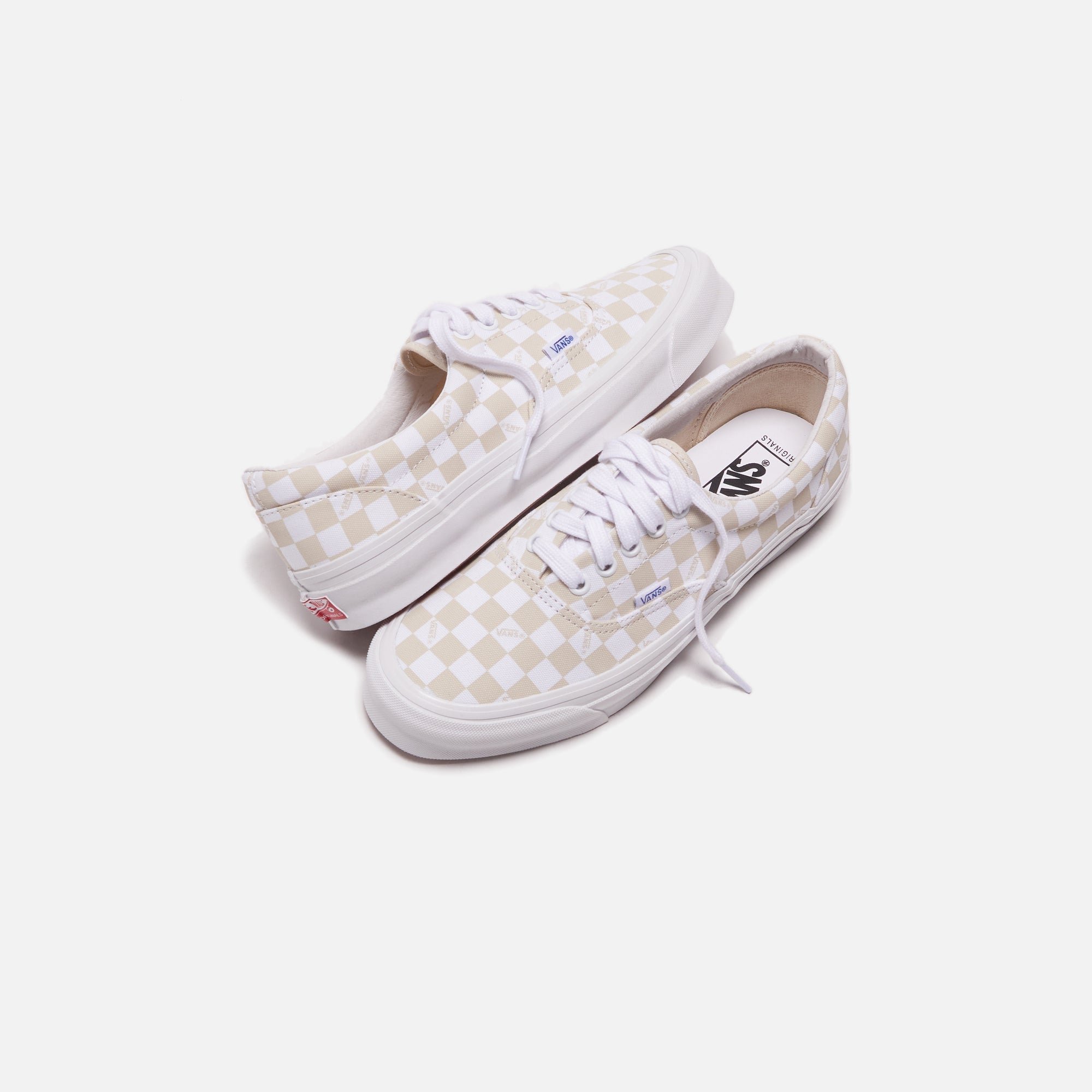 Vans U Og Era Lx Checkerboard - Logo / Turtledove – Kith Canada
