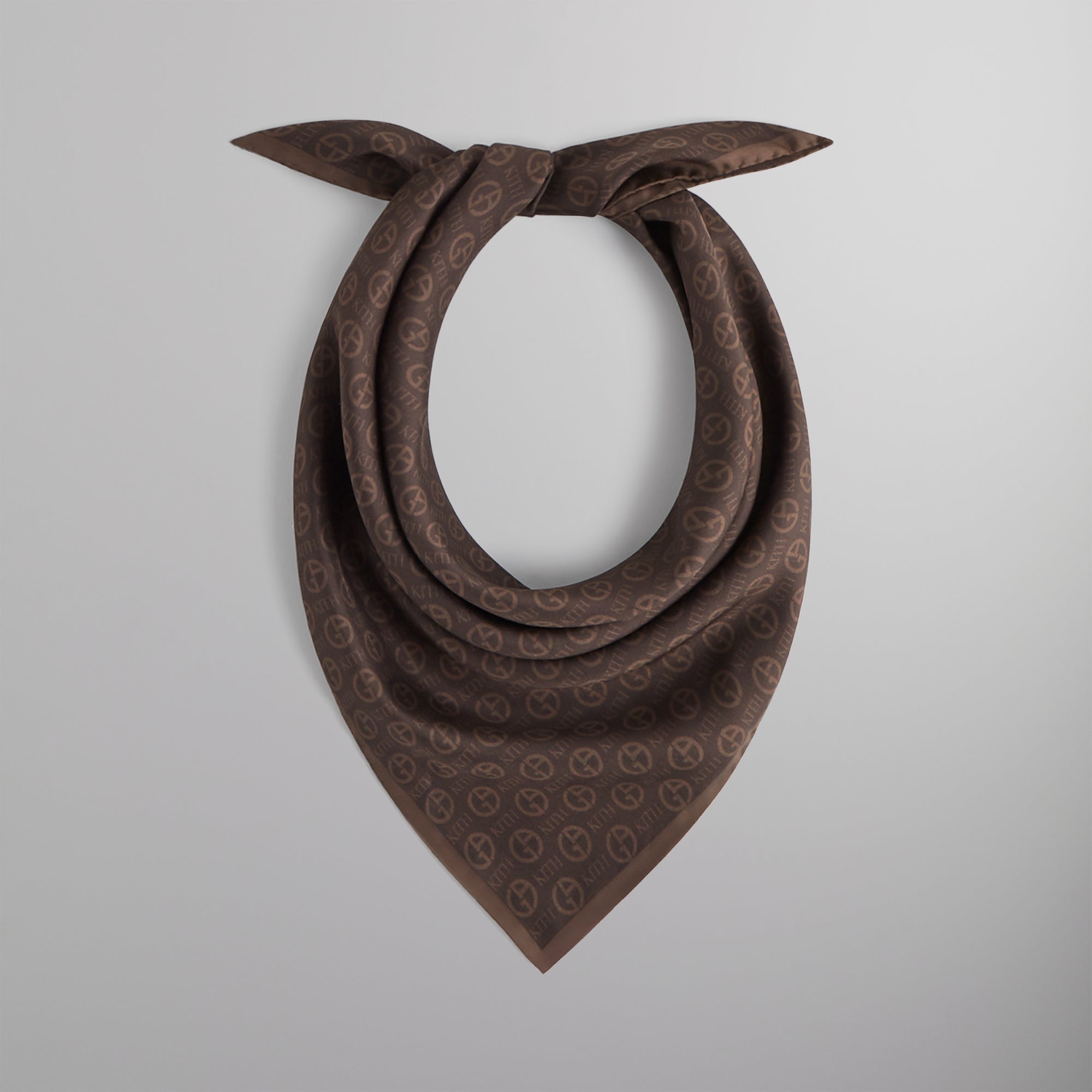 Kith Giorgio Armani Monogram Bandana Kindling Kith Canada