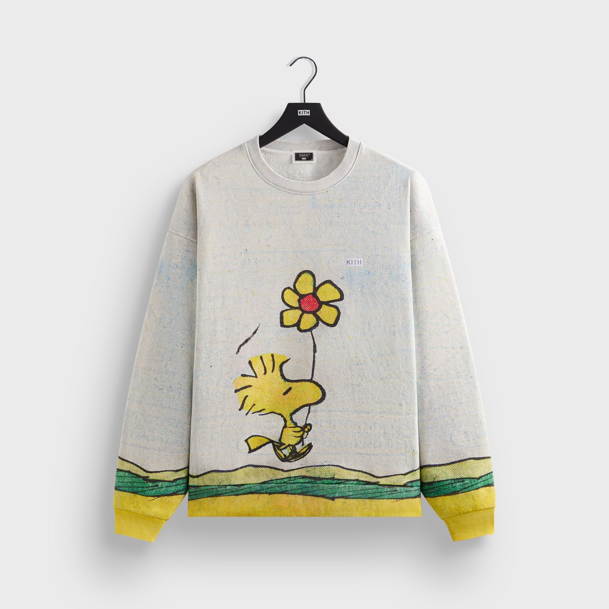 Kith for Peanuts Woodstock Comic Nelson Crewneck - Chalk PH Kith for Peanuts Woodstock Comic Nelson Crewneck - Chalk PH