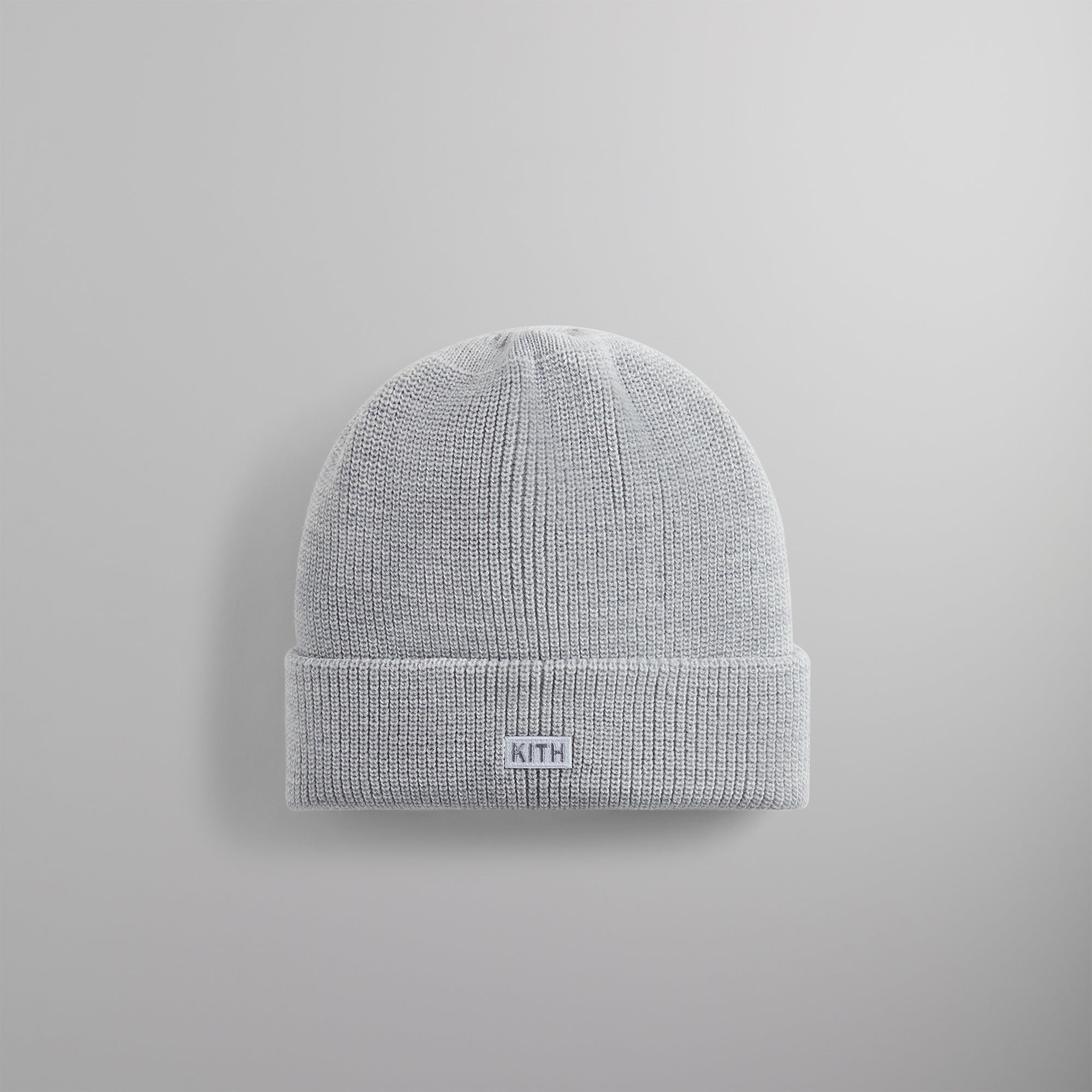 Kith Classic Beanie - Light Heather Grey PH – Kith Canada