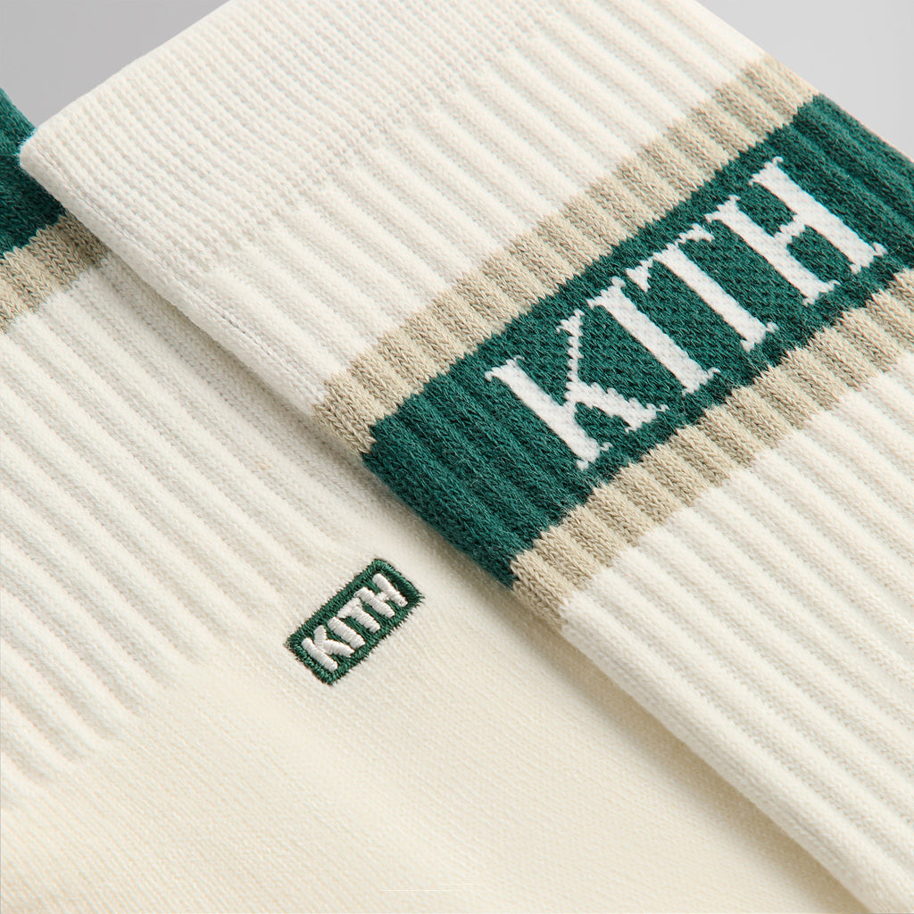 Kith New York Striped Crew Socks - Chronicle – Kith Canada